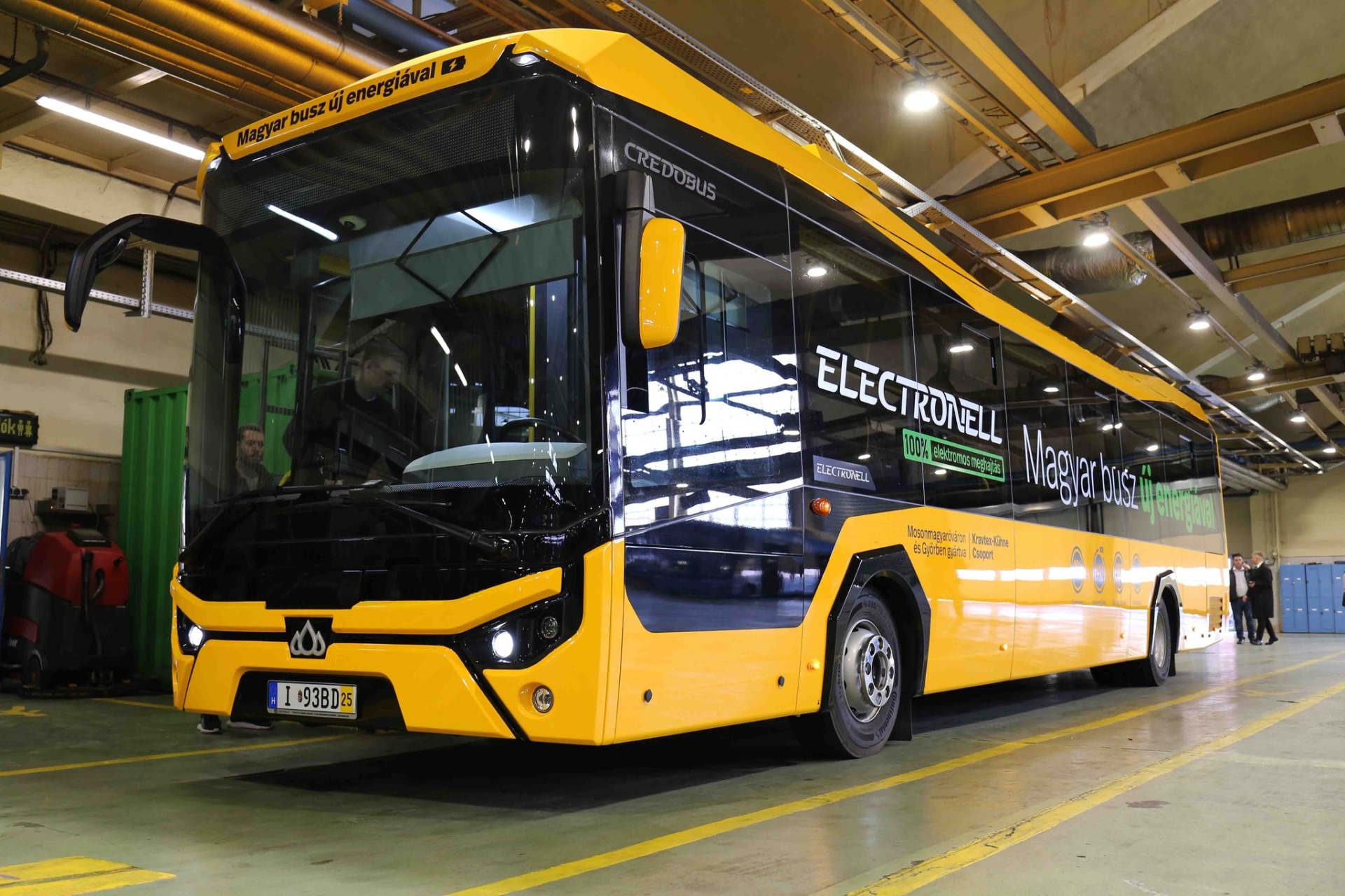 Közel tíz év elteltével ismét Credobus típusokat tesztel a BKV ...
